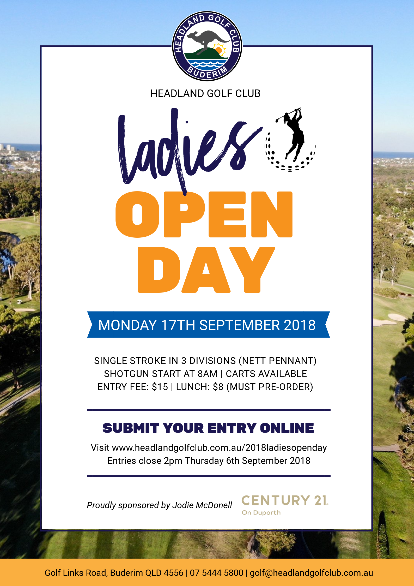 Headland 2018 Ladies Open Day - Headland Golf Club, Sunshine Coast