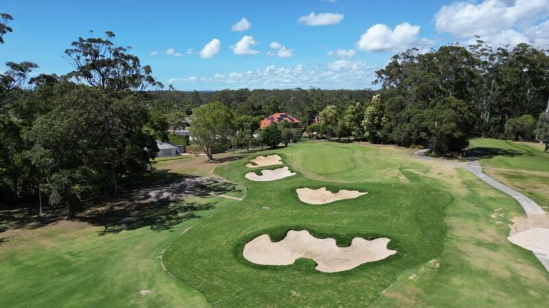BUNKER PROJECT - THE END IS IN SIGHT! - Headland Golf Club, Sunshine Coast